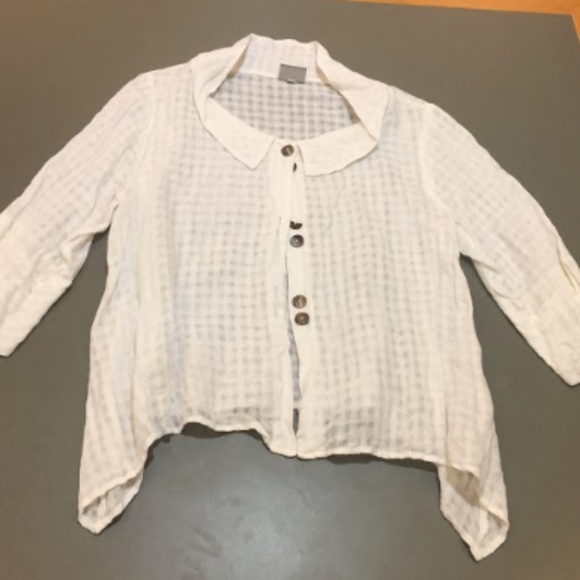 Niche | Tops | Niche White Blouse | Poshmark